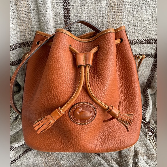 Dooney & Bourke | Bags | Vintage Dooney Bourke Drawstring Bucket ...